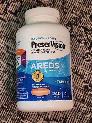 Eye Vitamins Preservision 240 Tablets Exp 9/2025 324208432723 | eBay