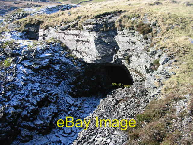 Photo 6x4 Old mine Bryn Bwbach One of many old manganese mines in this ...