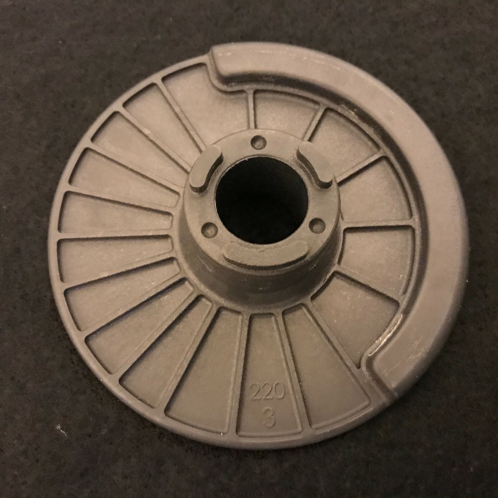 USED Bowflex 220 ONLY SelectTech Dumbbells Replacement Handle Spare ...