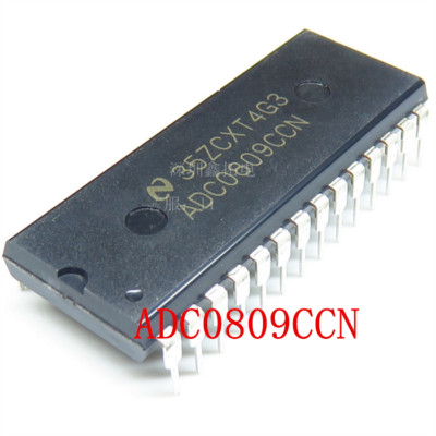 10PCS ADC0809CCN NSC DIP 8-Bit uP Compatible A/D Converters NEW GOOD ...