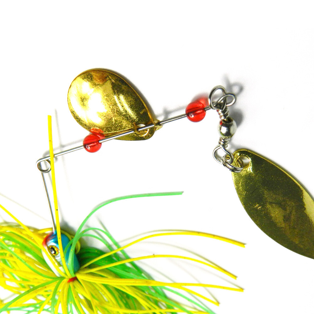 Lot of 4 New Fishing Lures Hard Lure Spinner Bait Fishing Tuckle Bass ...