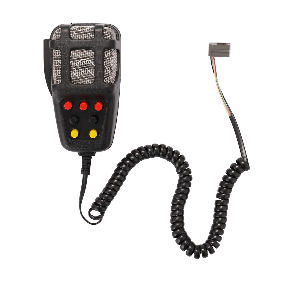 12V Car Alarm Loud Speaker Emergency Microphone System 7 Sound Pa Siren ...
