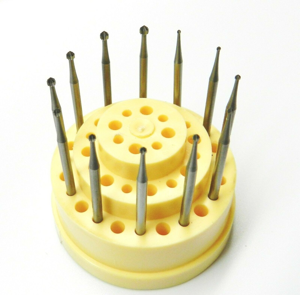 Setting Burs Jewelers Burs Diamond Stone Setting Bur Set 009-023 ...