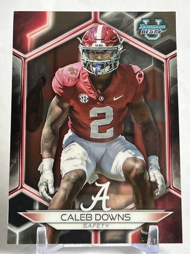 2023 Bowmans Best U Caleb Downs Base Alabama Crimson Tide | eBay