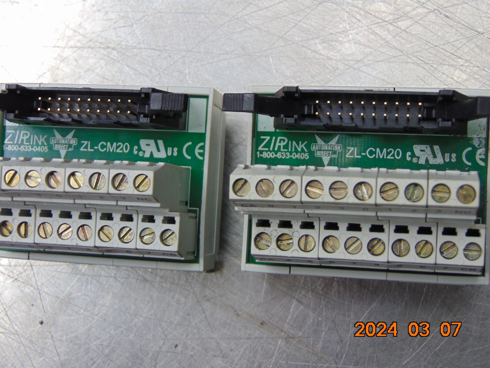 (1) AUTOMATION DIRECT ZL-CM20 ZIP LINK CONNECTOR | eBay