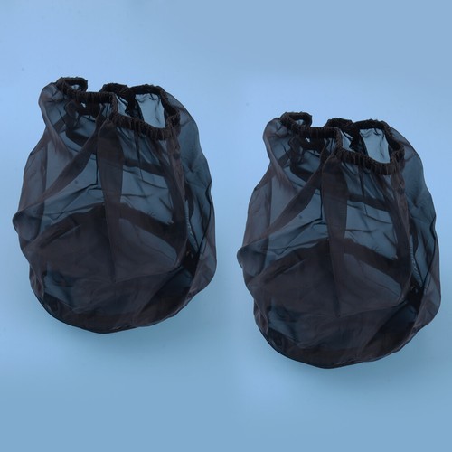 2Pcs 6" DustProof Intake Filter Air Filter Cleaner Protect Rain Sock ...