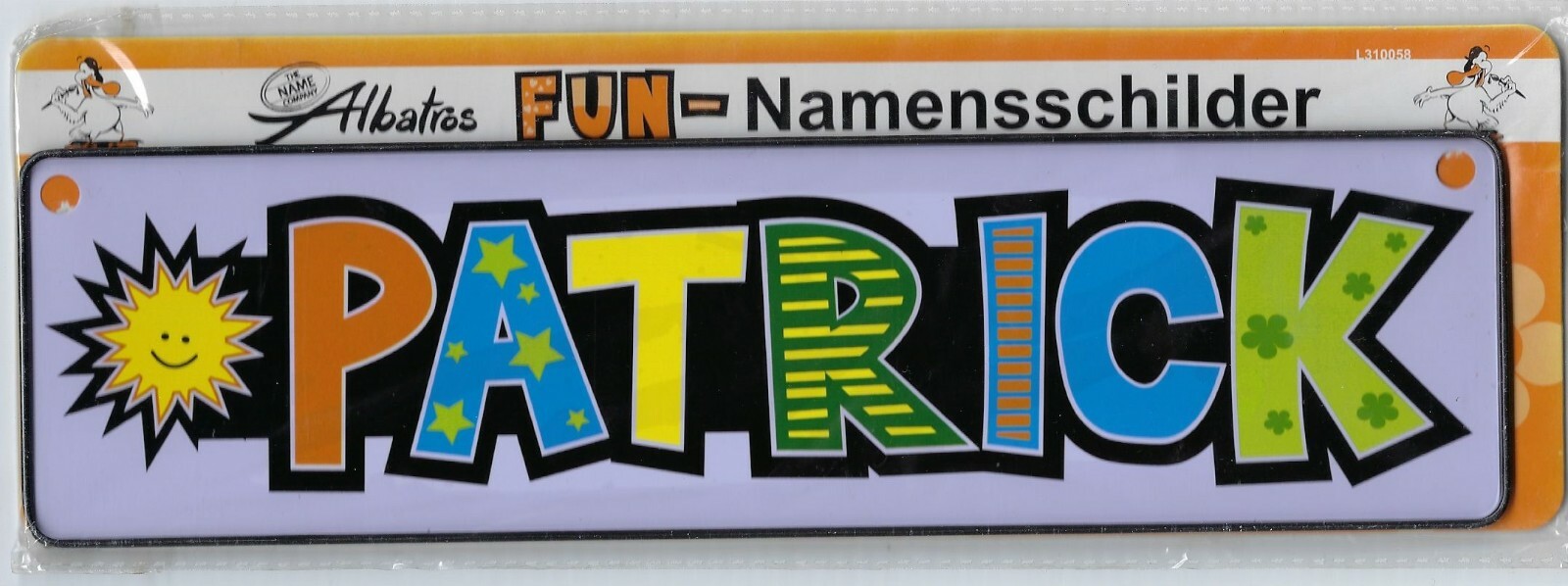 Fun-Namensschild "PATRICK" | eBay.de