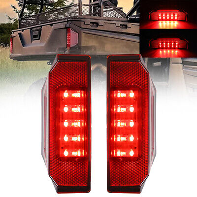 2412774 Left+Right Red Tail Light Brake Lamp for 2016-2020 Polaris ...