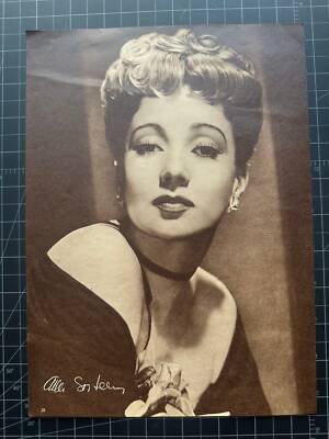 Vintage 1942 Ann Southern Magazine Portrait | eBay