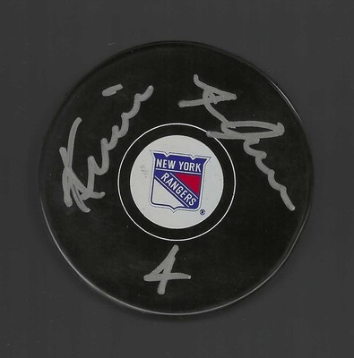 Kevin Hatcher Signed New York Rangers Puck | eBay
