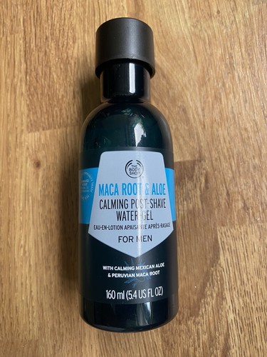 The Body Shop Maca Root & Aloe Post Shave Water Gel For Men Brand New ...