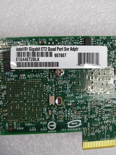 1pc Intel E1G44ET2BLK CPU-D42543 (B) card | eBay