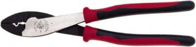 Klein Tools J1005 9-3/4" OAL Crimper Plastic Dipped Handle | eBay