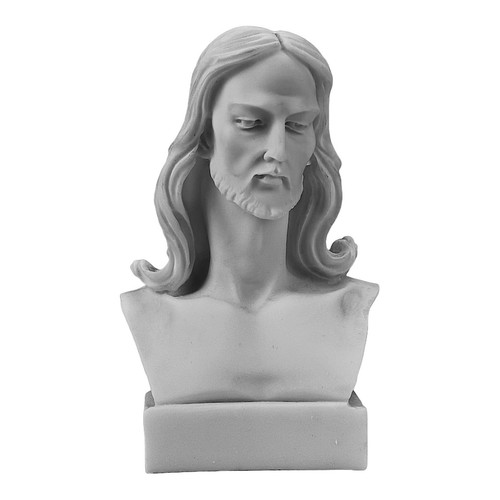 Jesus Christ Bust Cast Marble Statue Sculpture | eBay
