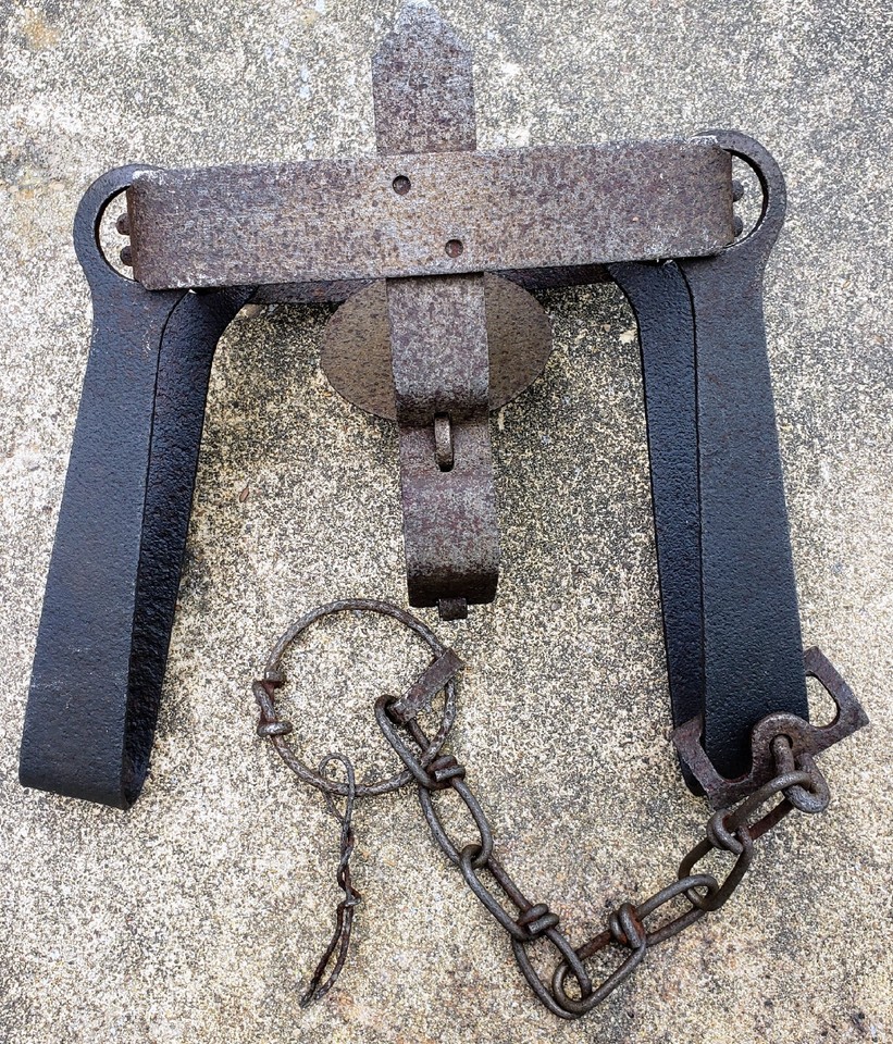 Vintage Oneida Victor Double Long Spring 17" Working Animal Foothold ...