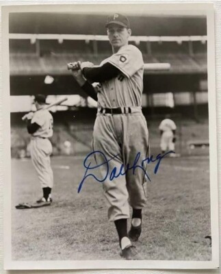 Dale Long (d. 1991) Signed Autographed Vintage 8x10 Photo Pittsburgh ...