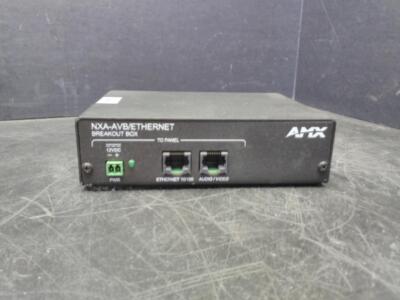 AMX NXA-AVB/Ethernet Breakout Box (70.75-279-13) | eBay