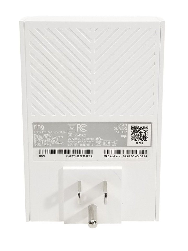 Ring 5UM2E5 Pro Indoor Chime (2nd Generation) | eBay UK