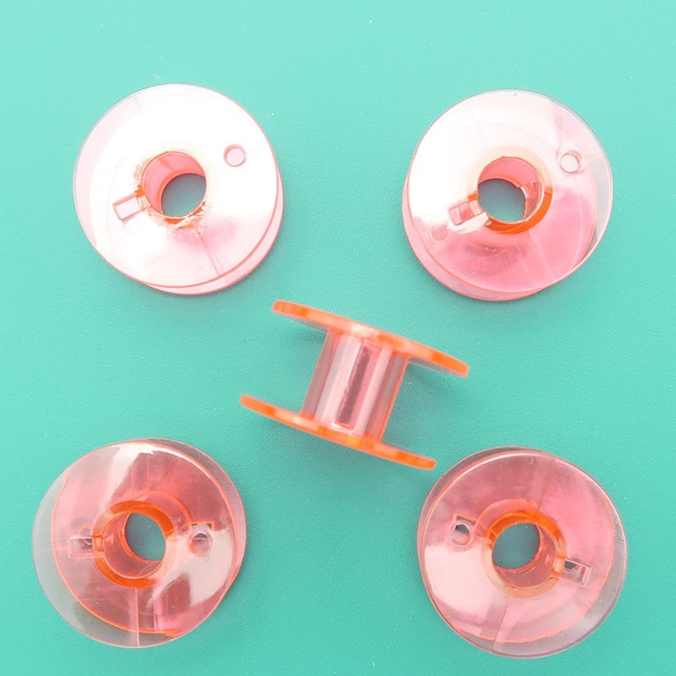 25 Pcs Sewing Machine Bobbin Box Plastic Empty Bobbins Case Spool | eBay