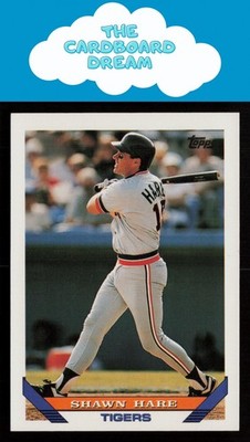 Shawn Hare 1993 Topps #491 Detroit Tigers Baseball Card | eBay