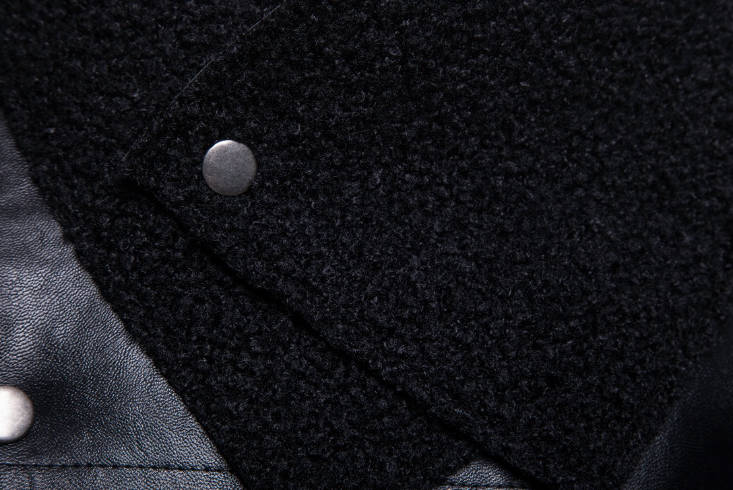 Men's Fashion Winter Thicken Fleece Motorcycle Irregular Jacket Slim ...