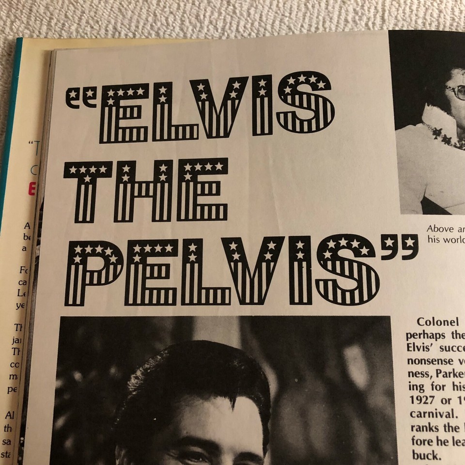 The Life And Death Of Elvis Presley - 1977 Manor Books - W/155 Photos ...