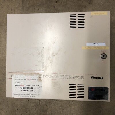 Fire Alarms - Simplex Power Supply
