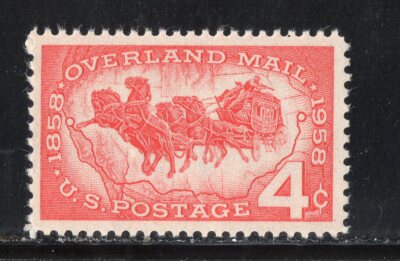 1120 * OVERLAND MAIL * U.S. Postage Stamp MNH | eBay