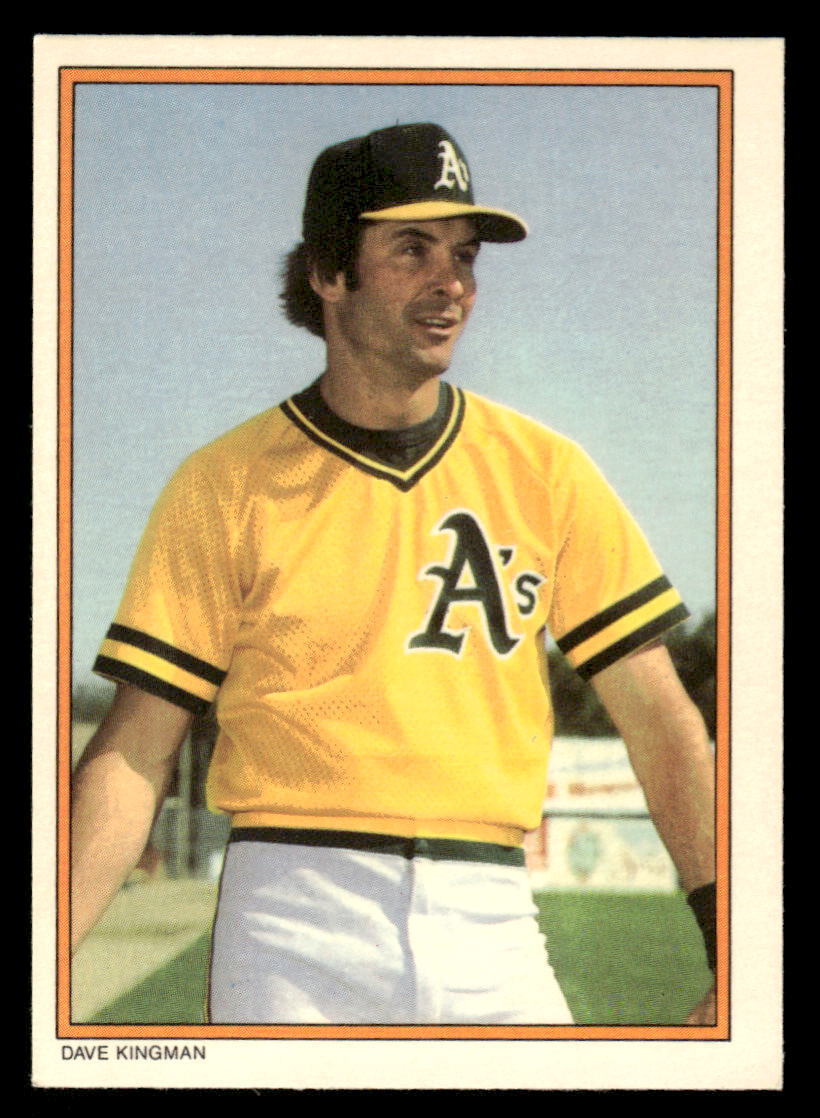 Dave Kingman 1985 Topps Circle K #26 Oakland Athletics | eBay
