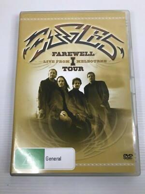 Eagles Farewell Tour Live From Melbourne DVD 2 Disc Region 4 ...