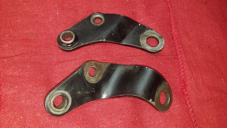 KX125 KAWASAKI 1984 (LOT B) KX 125 84 SHOCK ABSORBER BRACKET STAY MOUNT ...