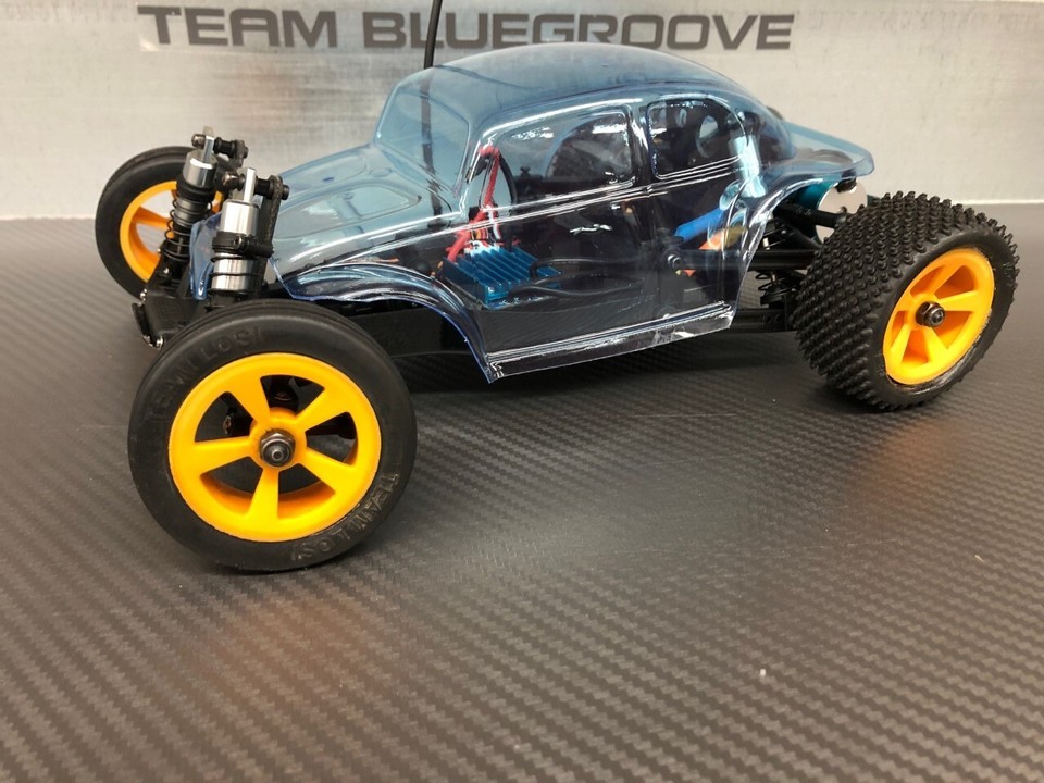 TBG VW BAJA BUG BODY FOR MINI 1/16 JRX2 JRX 2 TEAM LOSI | eBay