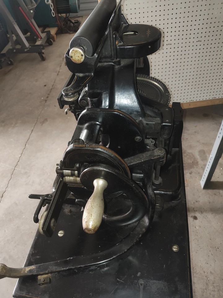 Addressograph Multigraph Graphotype Dog Tag Machine Antique Vintage ...