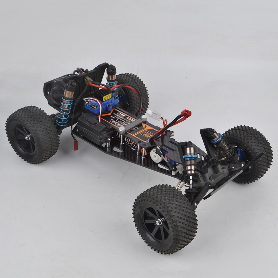 Carbon Lower Chassis w/ Upper Chassis Kit for Traxxas Bandit VXL ...