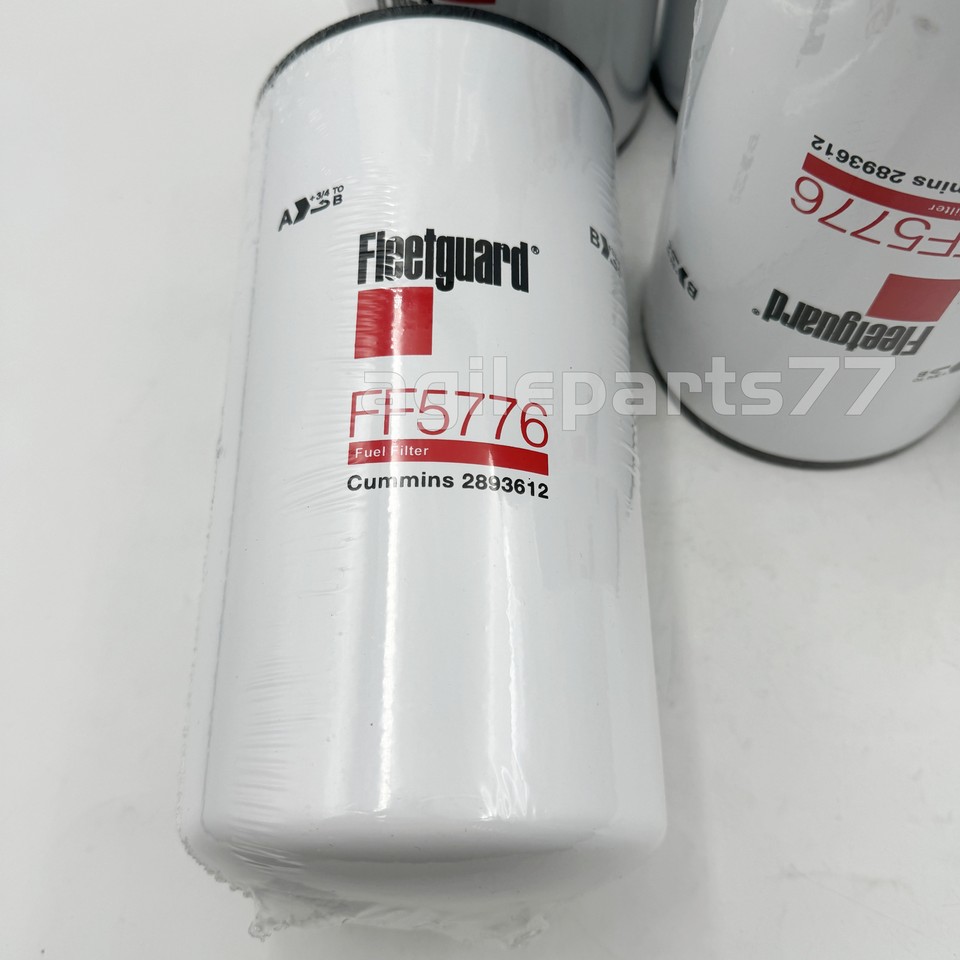 6X Fuel Filter OEM FF5776 Fleetguard For Cummins ISX 2893612 New Free ...