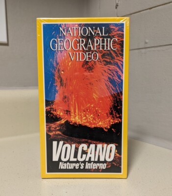 National Geographic Video - Volcano: Nature's Inferno (VHS, 2003) NEW ...