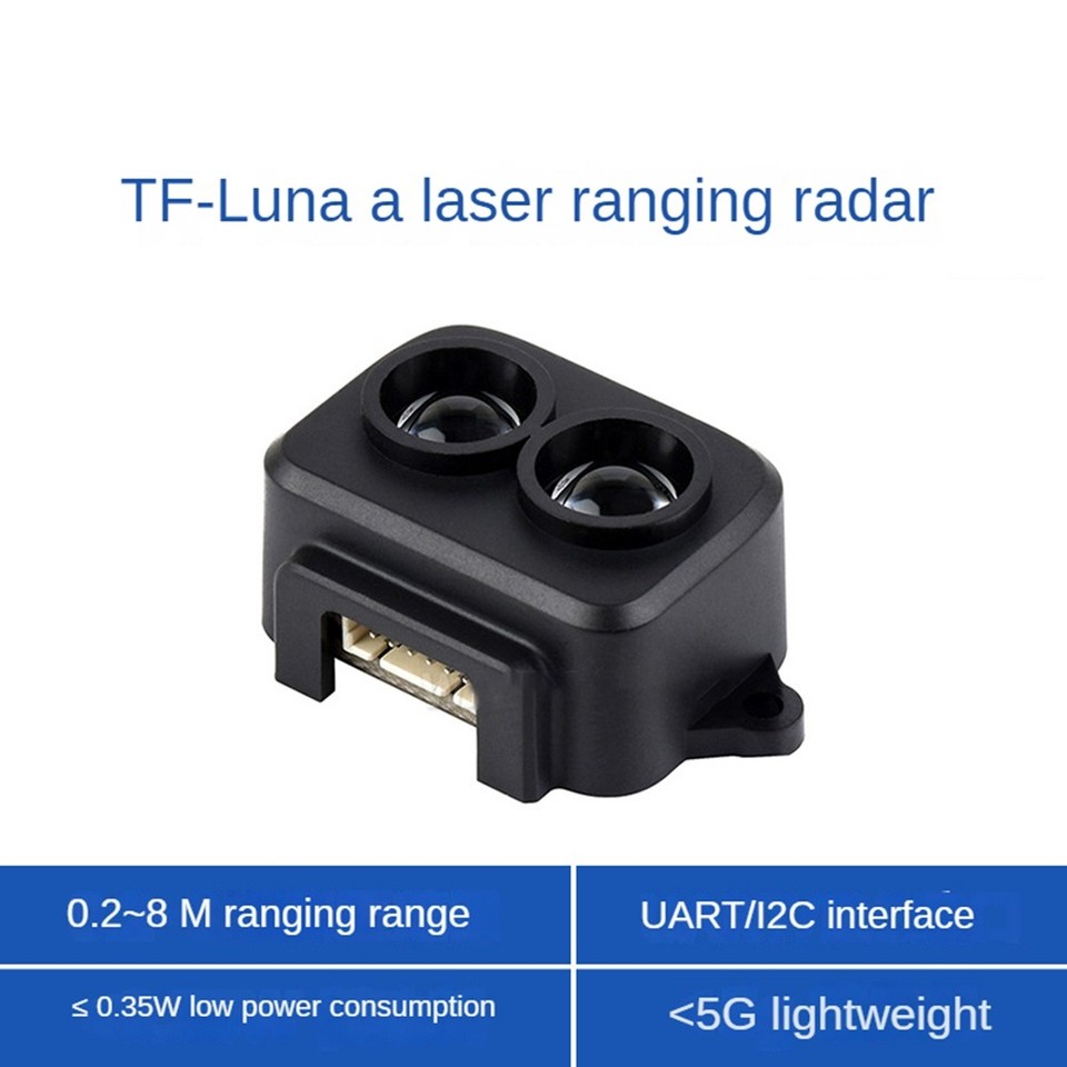 Tf-Luna Lidar Range Sensor Module 8M Range Low Tof Range Principle ...