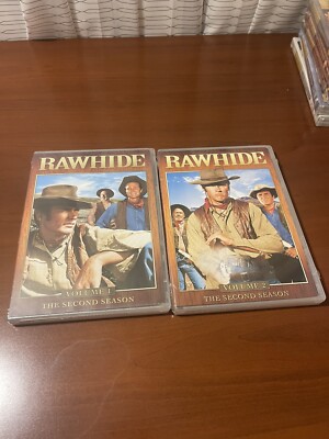 RAWHIDE COMPLETE SEASON 2 VOL 1 + 2 New 9 DVD sealed | eBay