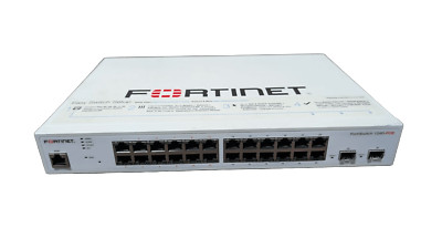 Fortinet FS-124D-POE FortiSwitch 124D 24-Port PoE Gigabit Switch | eBay