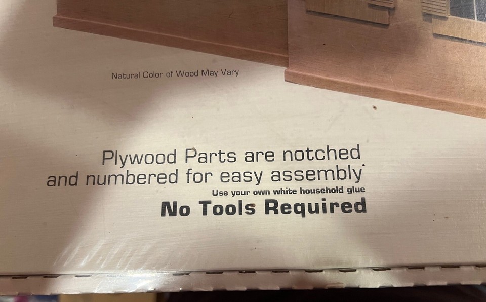 Antique 1979 Colonial Dream Wood Doll House by Arrow Handicraft Corp ...