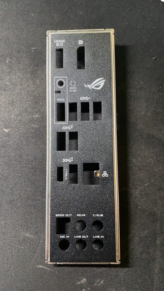 ASUS IO SHIELD FOR ASUS ROG STRIX X570-F GAMING NEW SEALED | eBay
