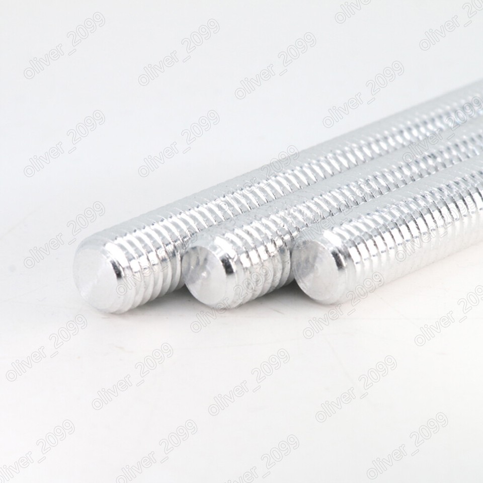 Aluminium 6063 Threaded Rods Metric Thread Stud Bolts M6 M8 M10 | eBay