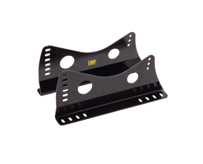 OMP Racing Couple Of Seat Brackets W/Lateral Attachments Steel Thick 3 ...