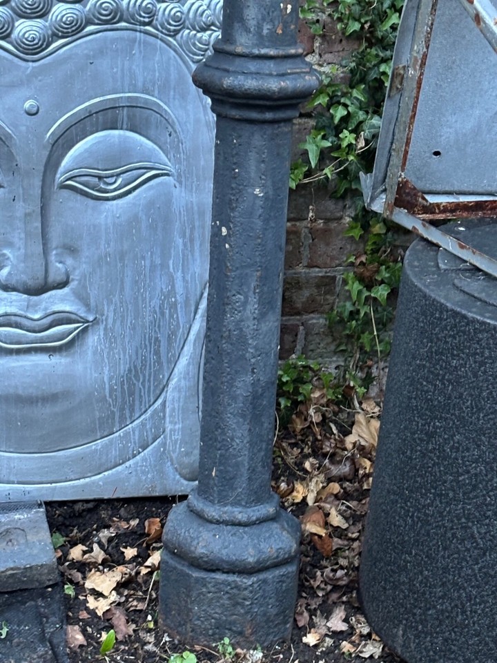 GENUINE VICTORIAN ANTIQUE 8 FOOT GAS LAMP POST | eBay UK