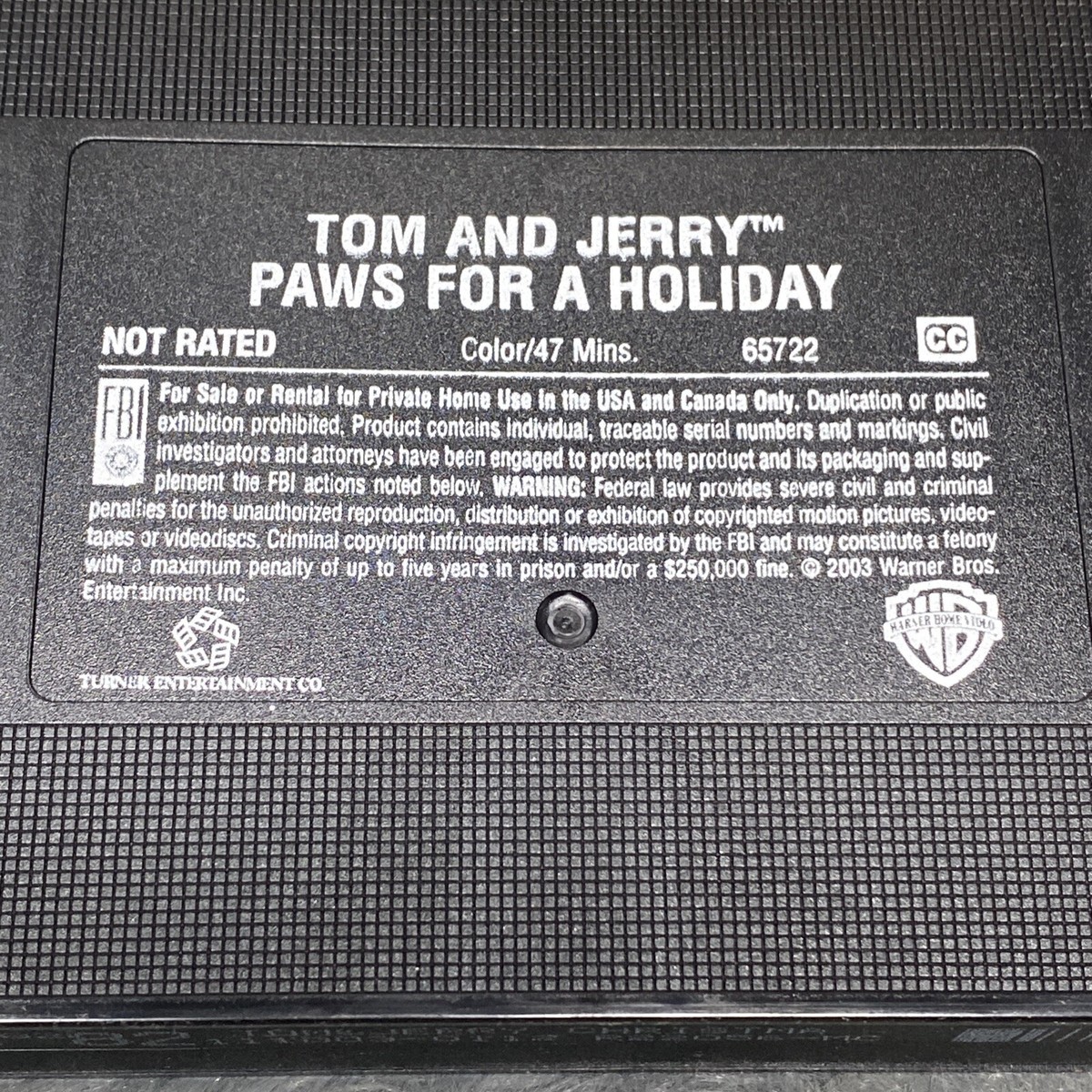 Tom Og Jerry Paws For En Ferie Vhs Tom And Jerry Paws For A Holiday