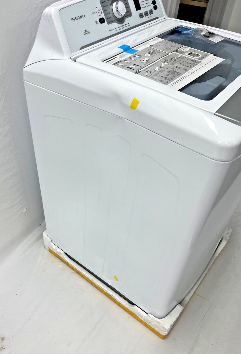 Insignia NS-TWM41WH8A 4.1 Cu. Ft. High Efficiency Top Load Washer ...