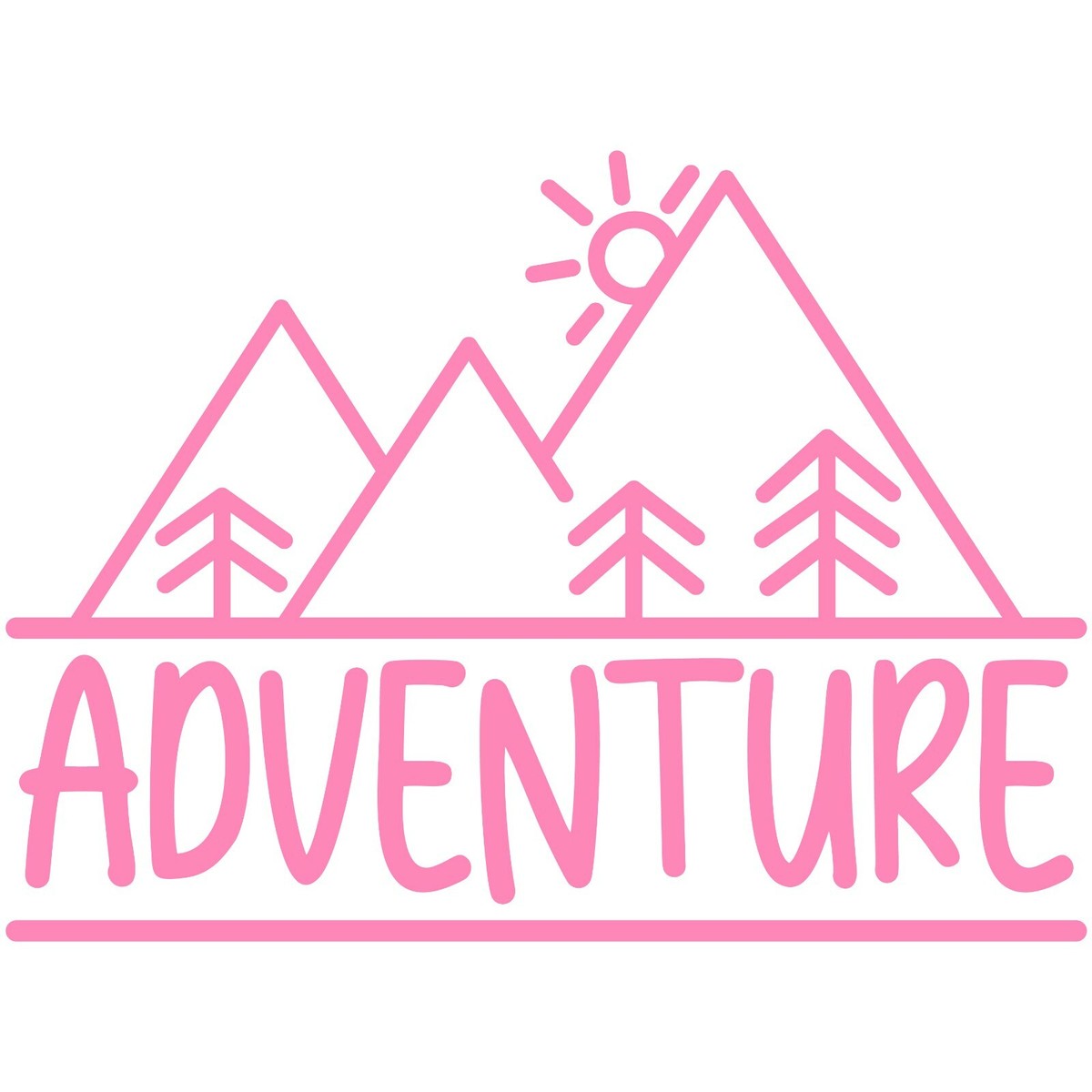 Adventure Word Clipart