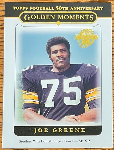 Joe Greene - Football Cards 🏈 - Choose Card - Steelers ⚫️🟡 - 2 CARD ...