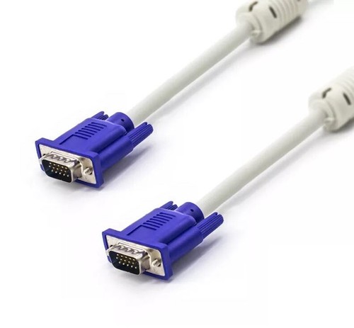 Premium VGA D-SUB D SUB M/M Cable PC Computer Laptop to Projector LCD ...