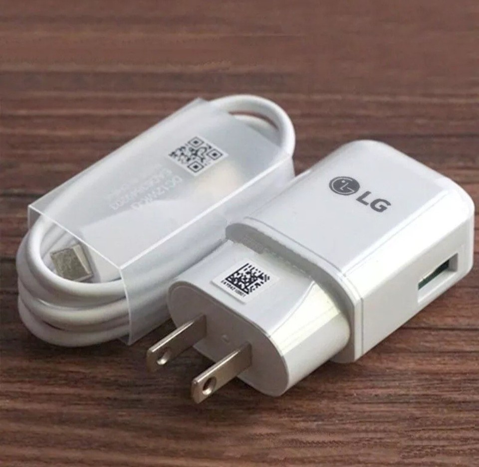 Genuine LG Charger & USB Type C Cables V20 V30 G6 New (Pack of 2) | eBay